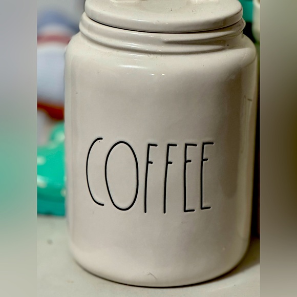 Rae Dunn | Kitchen | Rae Dunn Coffee Container With Lid | Poshmark